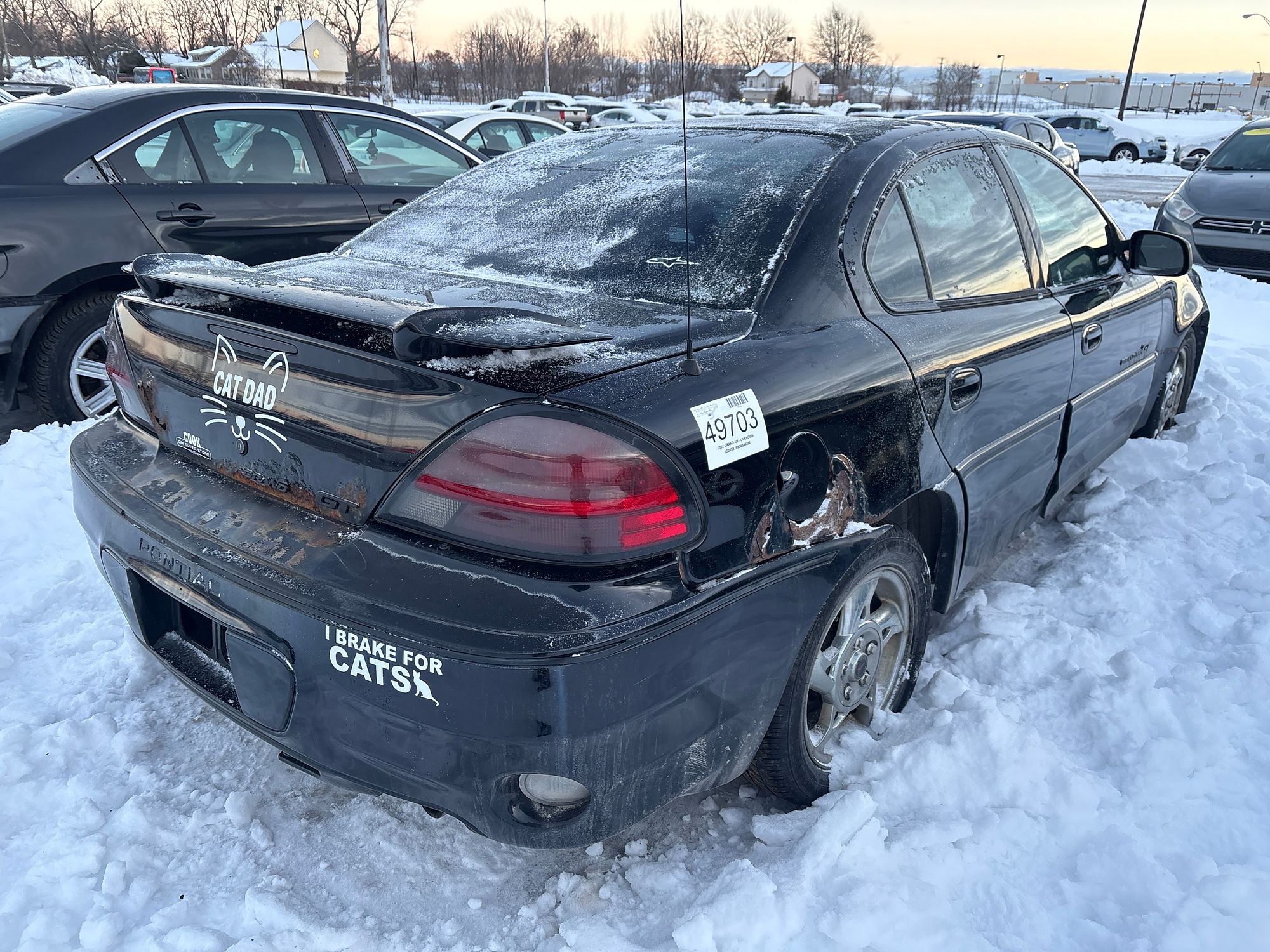 2002 Pontiac Grand Am GT1 Parts - U-Pull and Save Auto Parts - Pontiac ...