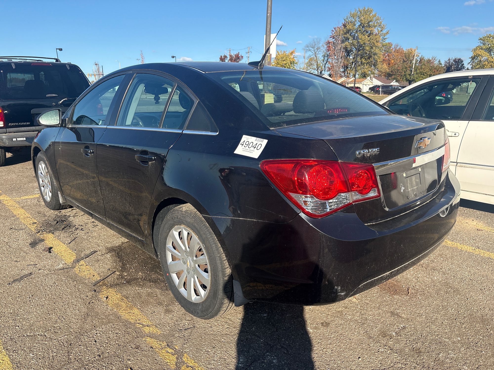 2011 Chevrolet Cruze 2LS Parts - U-Pull and Save Auto Parts - Pontiac ...